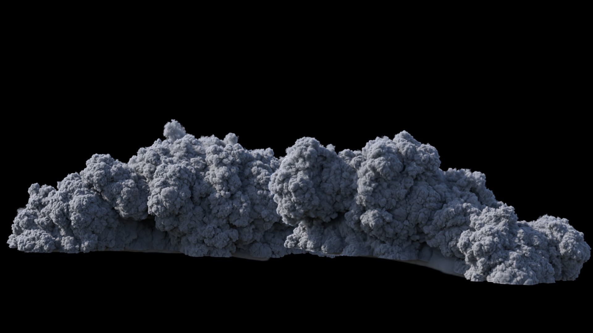 Dust Storm Smoke VDB 4s 3D model animated | CGTrader