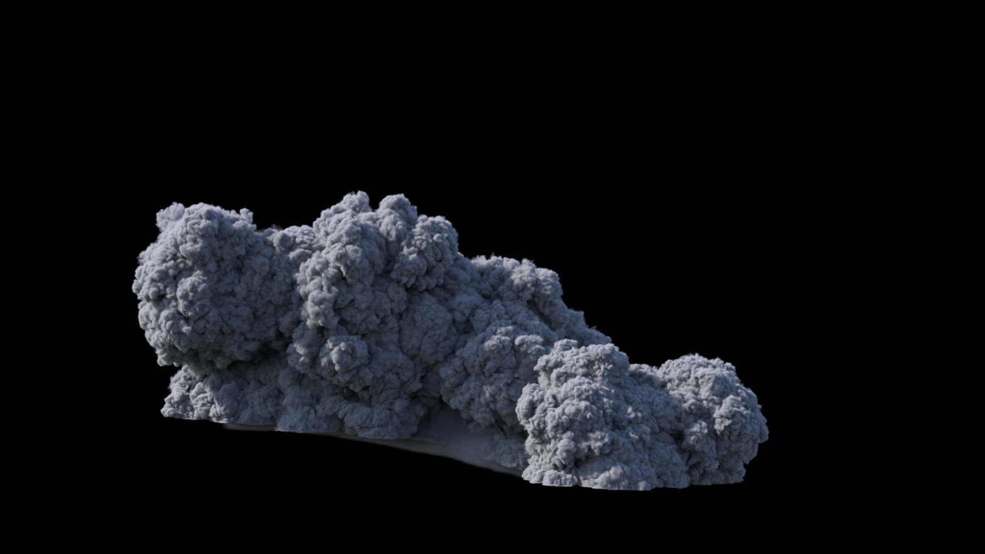 Dust Storm Smoke VDB 4s 3D model animated | CGTrader