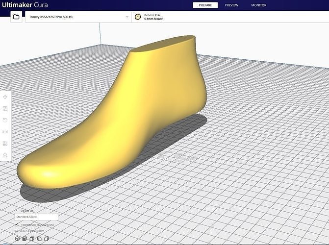 Shoes Lasts - Standard 3D print model 3D model | CGTrader