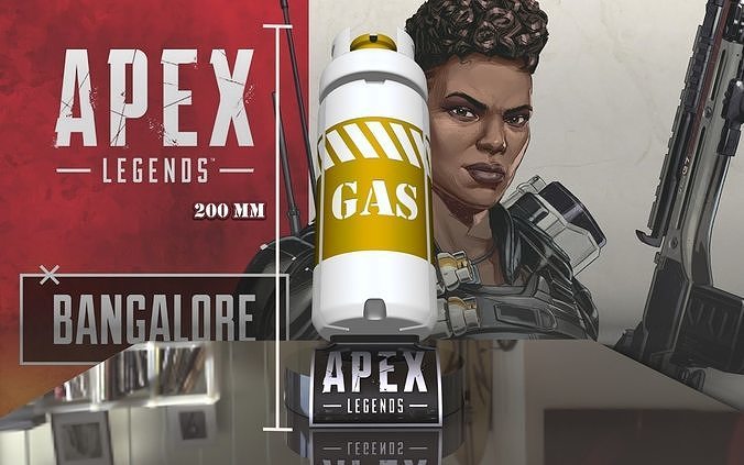 Apex Legends Bangalore Gas grenade for 3d printing 3D model 3D ...