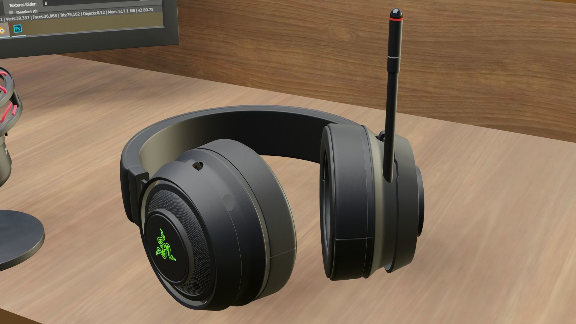 Gaming Computer Setup 3D model | CGTrader