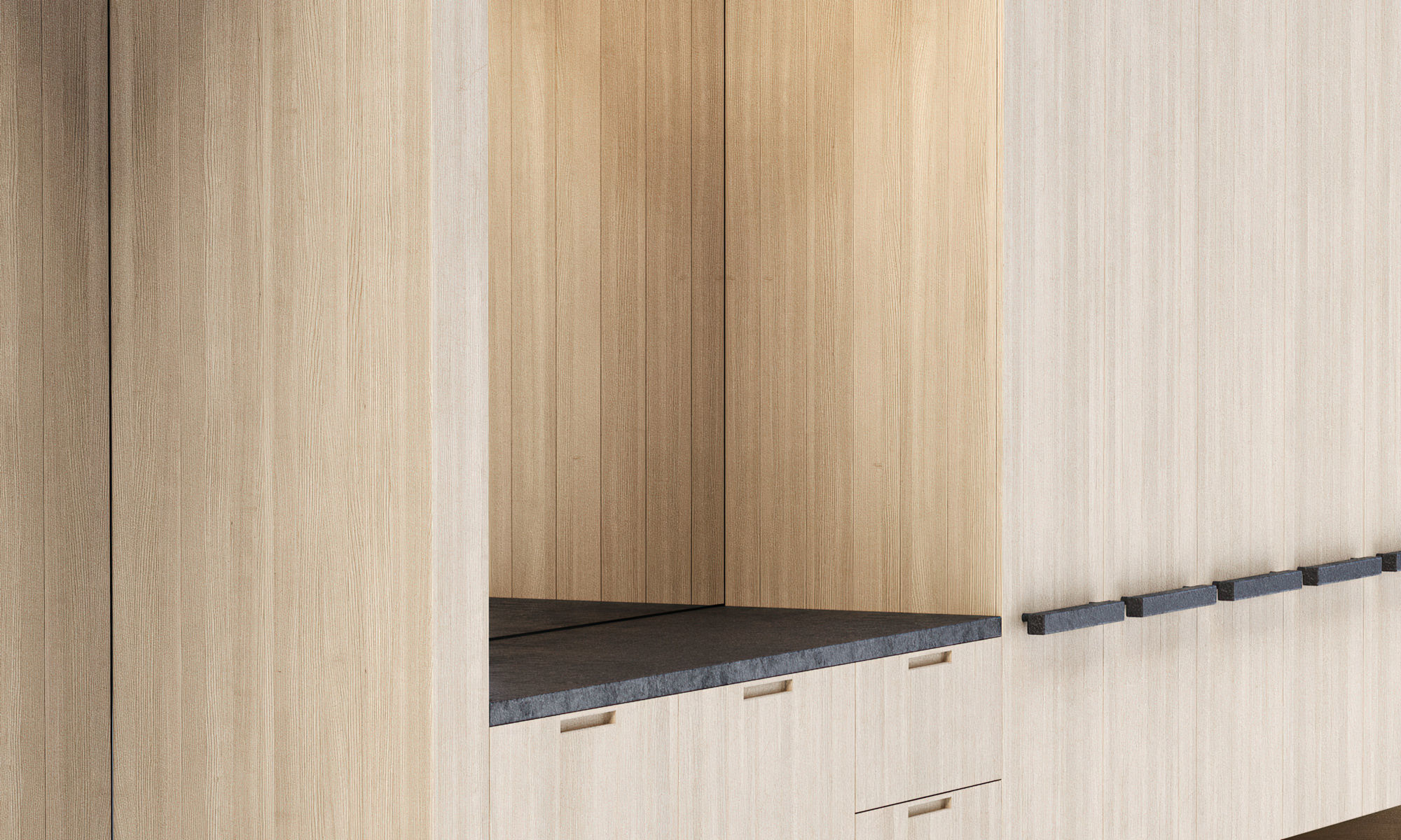 Elio Modern Large Hallway VR1 3D model | CGTrader