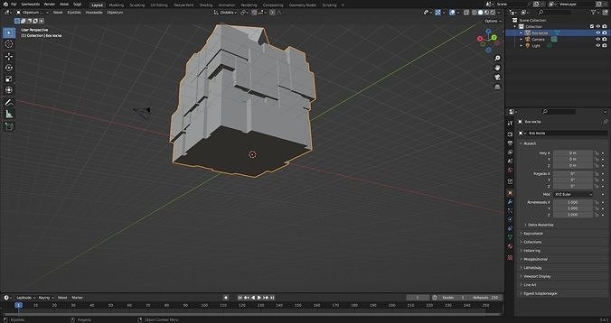 Cubes 01 3D model rigged | CGTrader