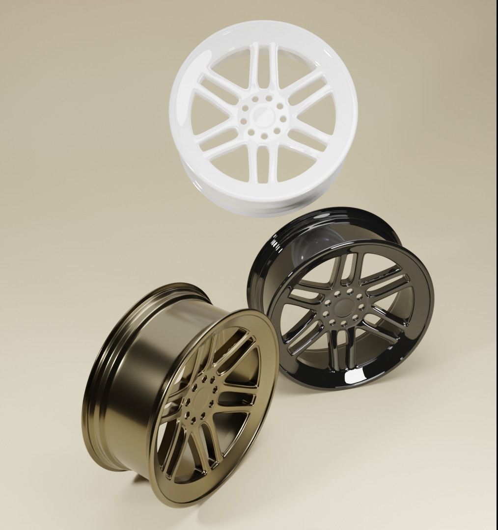 STROM WHEELS 3D model | CGTrader