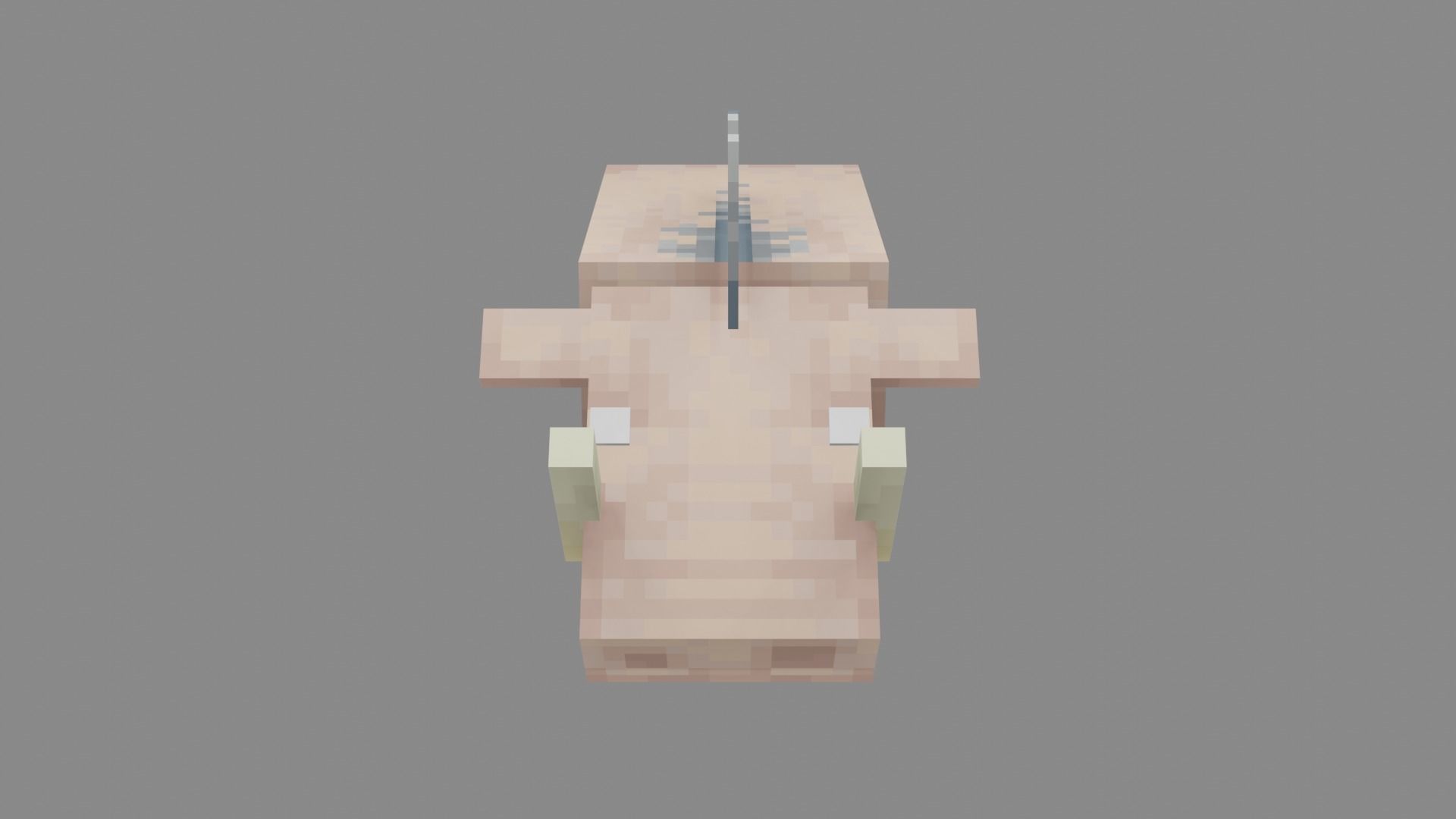 3d Model Minecraft Hoglin Vr Ar Low Poly Cgtrader