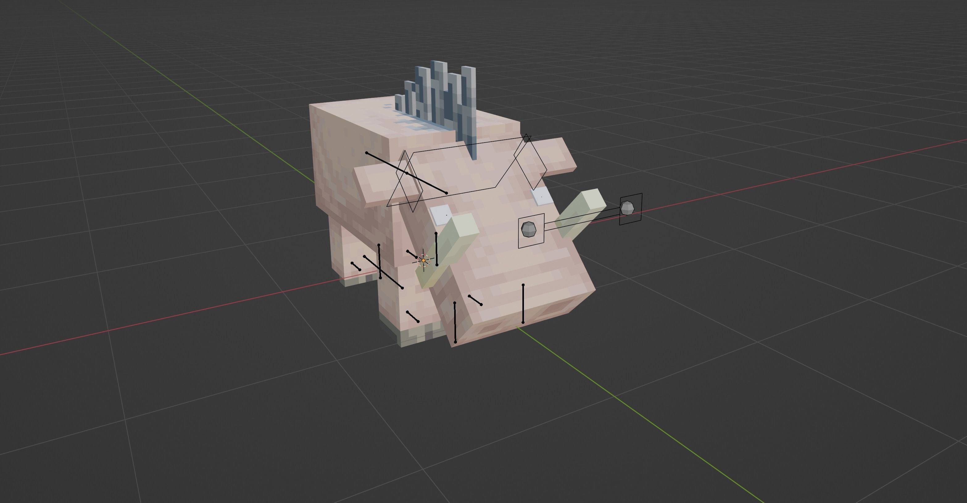 3D model Minecraft Hoglin VR / AR / low-poly | CGTrader