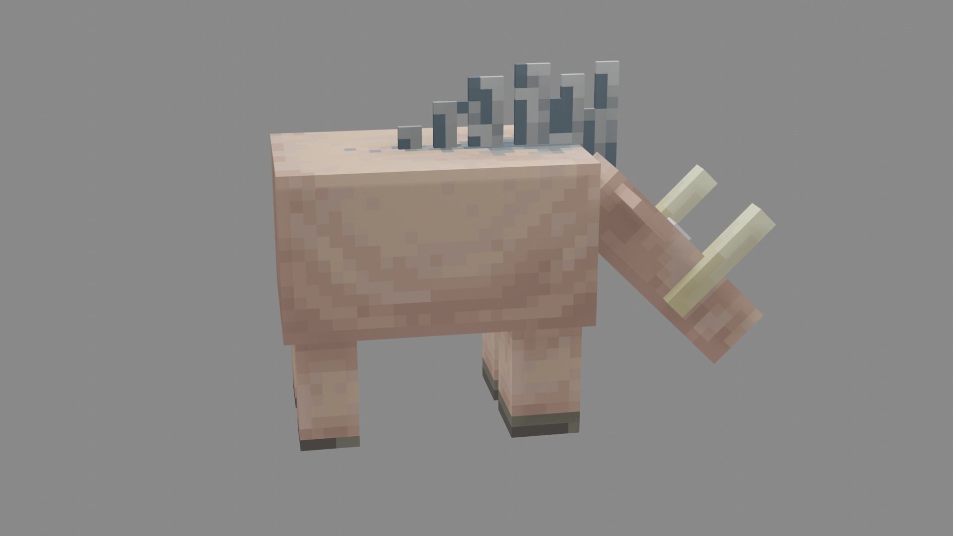 3D model Minecraft Hoglin VR / AR / low-poly | CGTrader