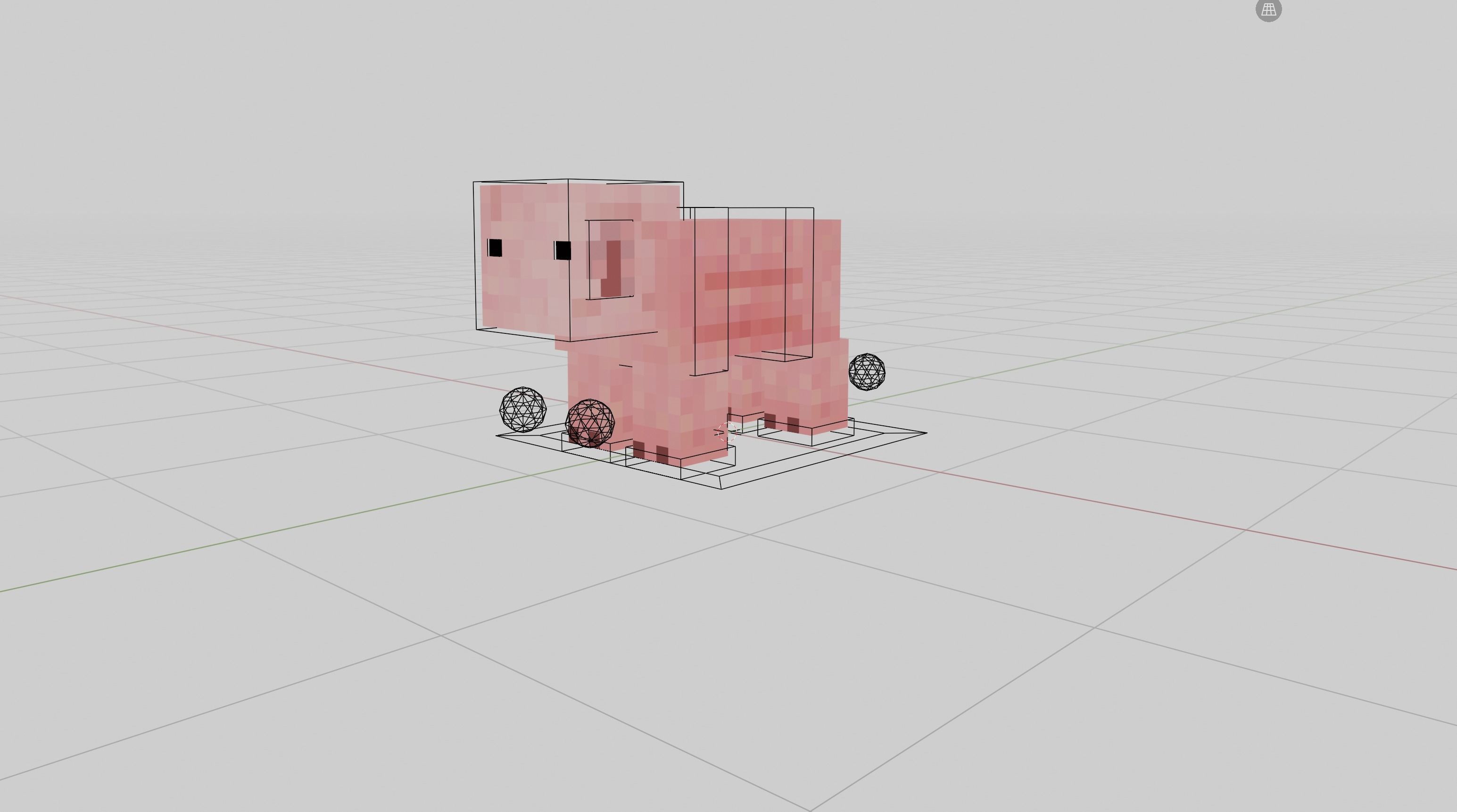 3D model Minecraft Pig VR / AR / low-poly | CGTrader