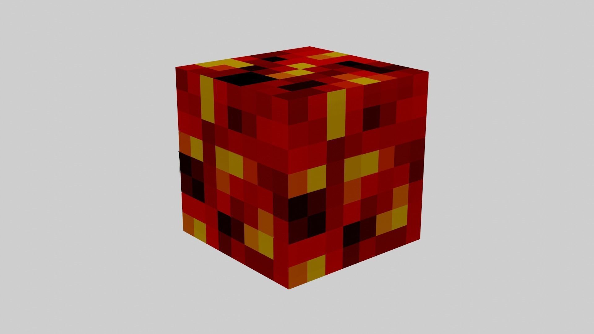 3D model Minecraft Magma Cube VR / AR / low-poly | CGTrader