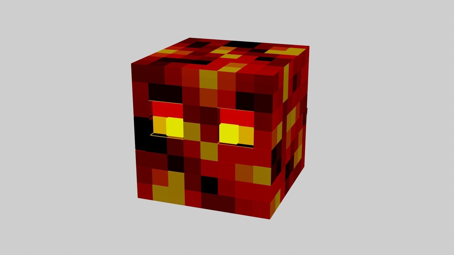 3D model Minecraft Magma Cube VR / AR / low-poly | CGTrader