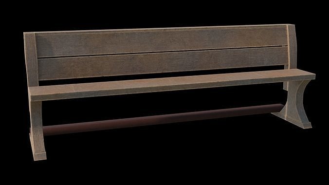 Church Chair 3D model | CGTrader