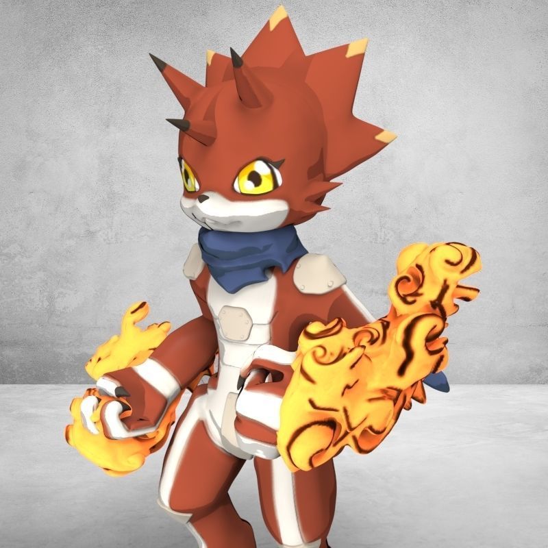 Digimon Ghost Game Betelgammamon 3d Model 3d Printable Cgtrader