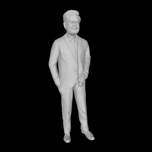 MAN IN SUIT 3- OFFICER- BUSINESS MAN- PROFESSIONAL - CEO 3D model 3D ...