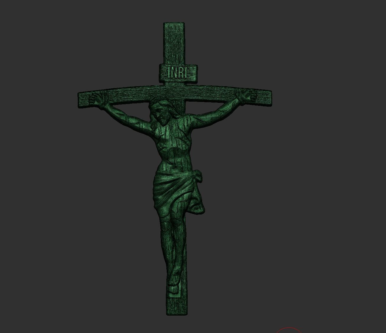 Jesus in the cross 3d printable STL file 3D model 3D printable | CGTrader