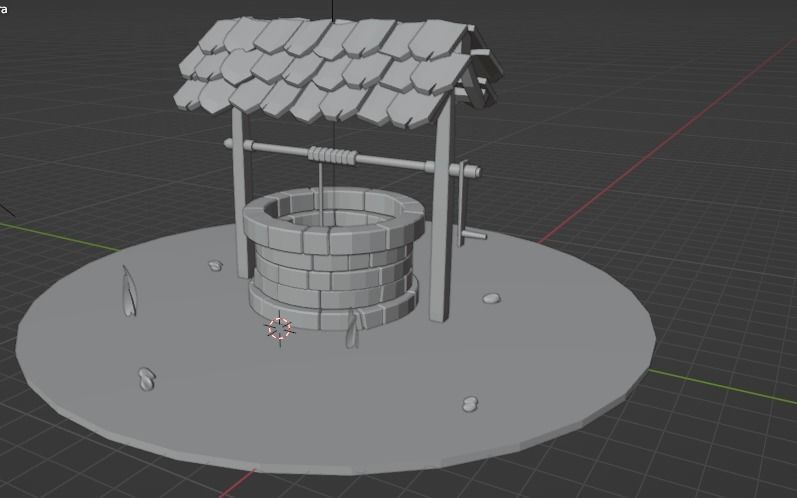 3D model Low Poly Well 3D Model VR / AR / low-poly | CGTrader