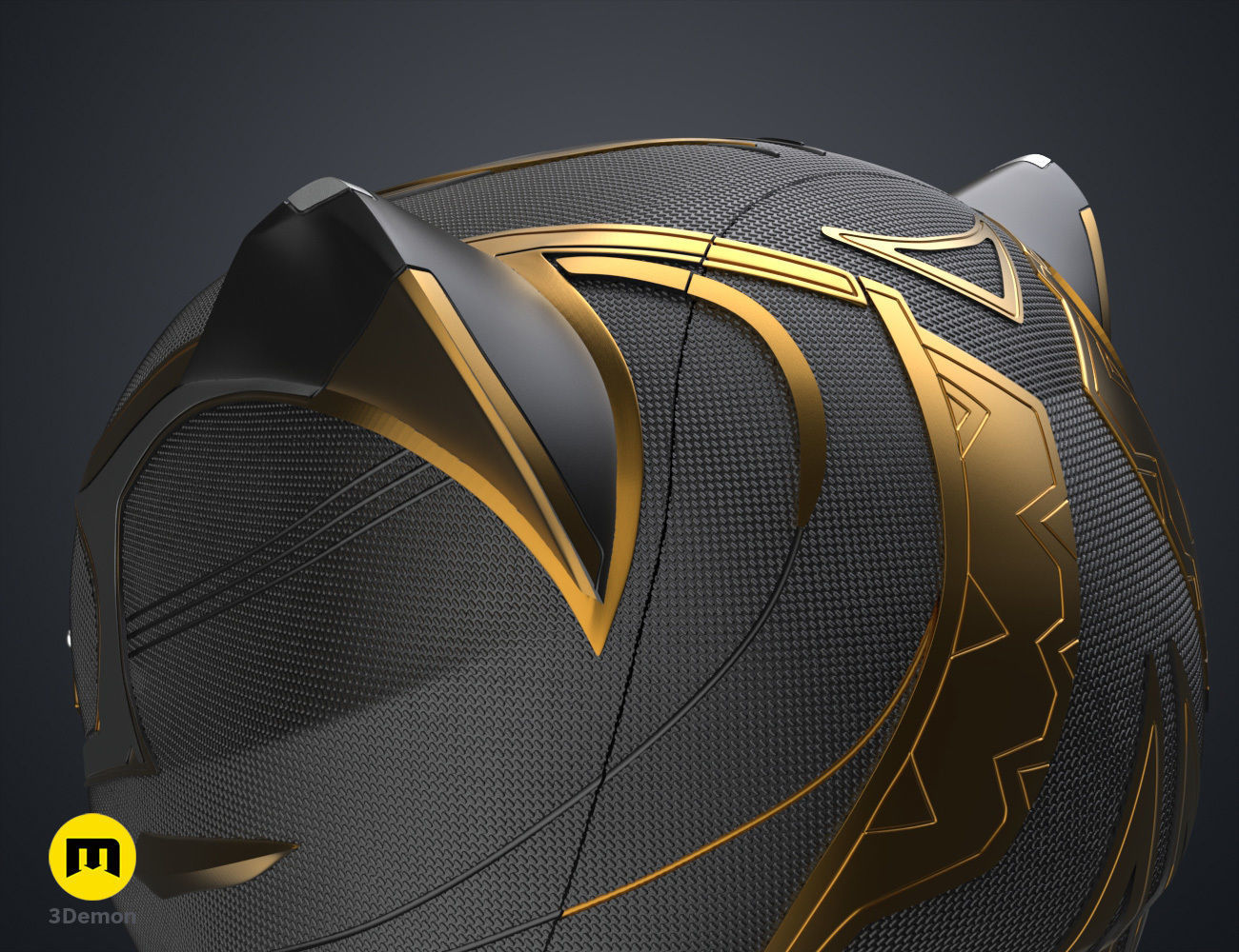 Queen Shuri Helmet - Black Panther Wakanda Forever 3D model 3D ...