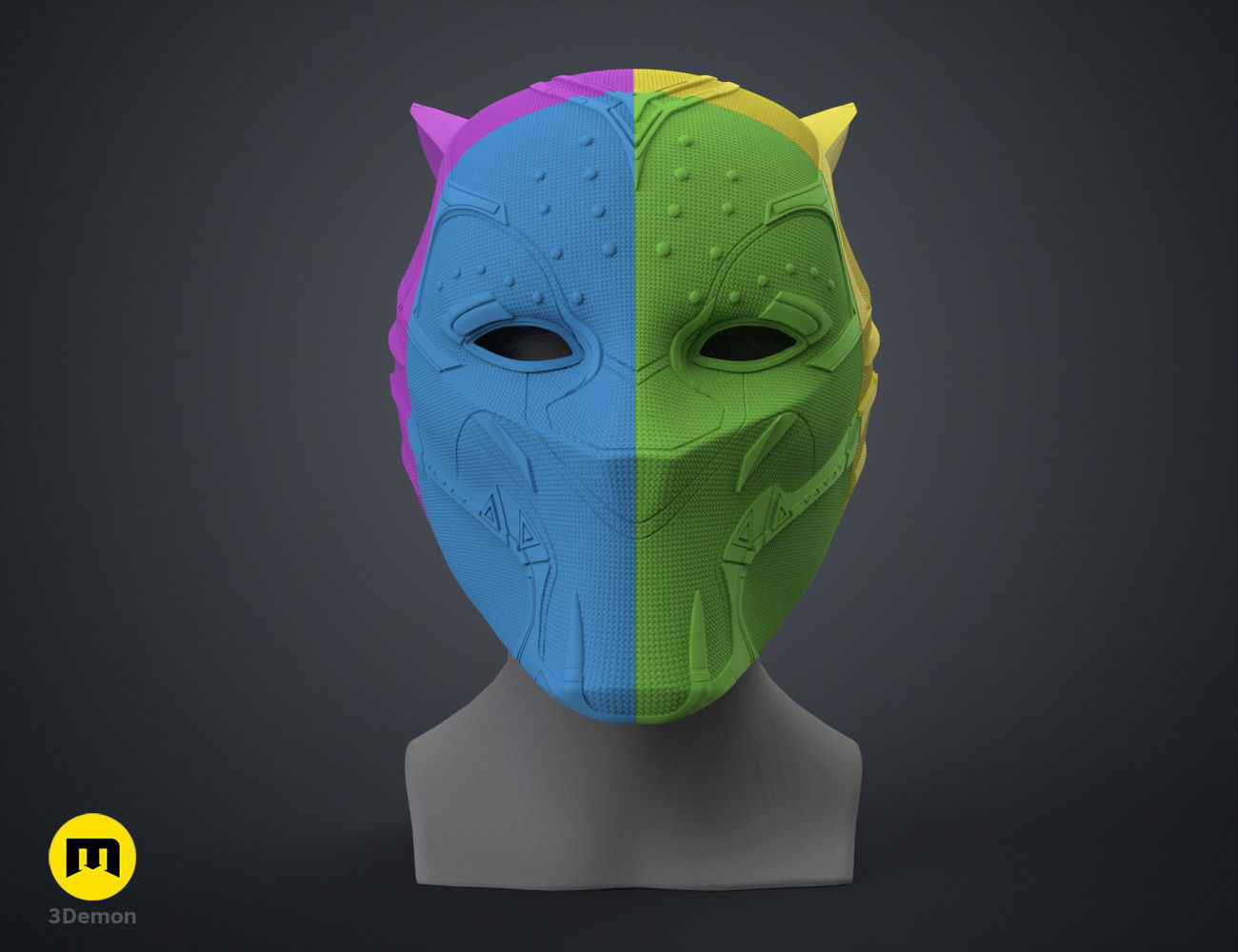 Queen Shuri Helmet - Black Panther Wakanda Forever 3D model 3D ...