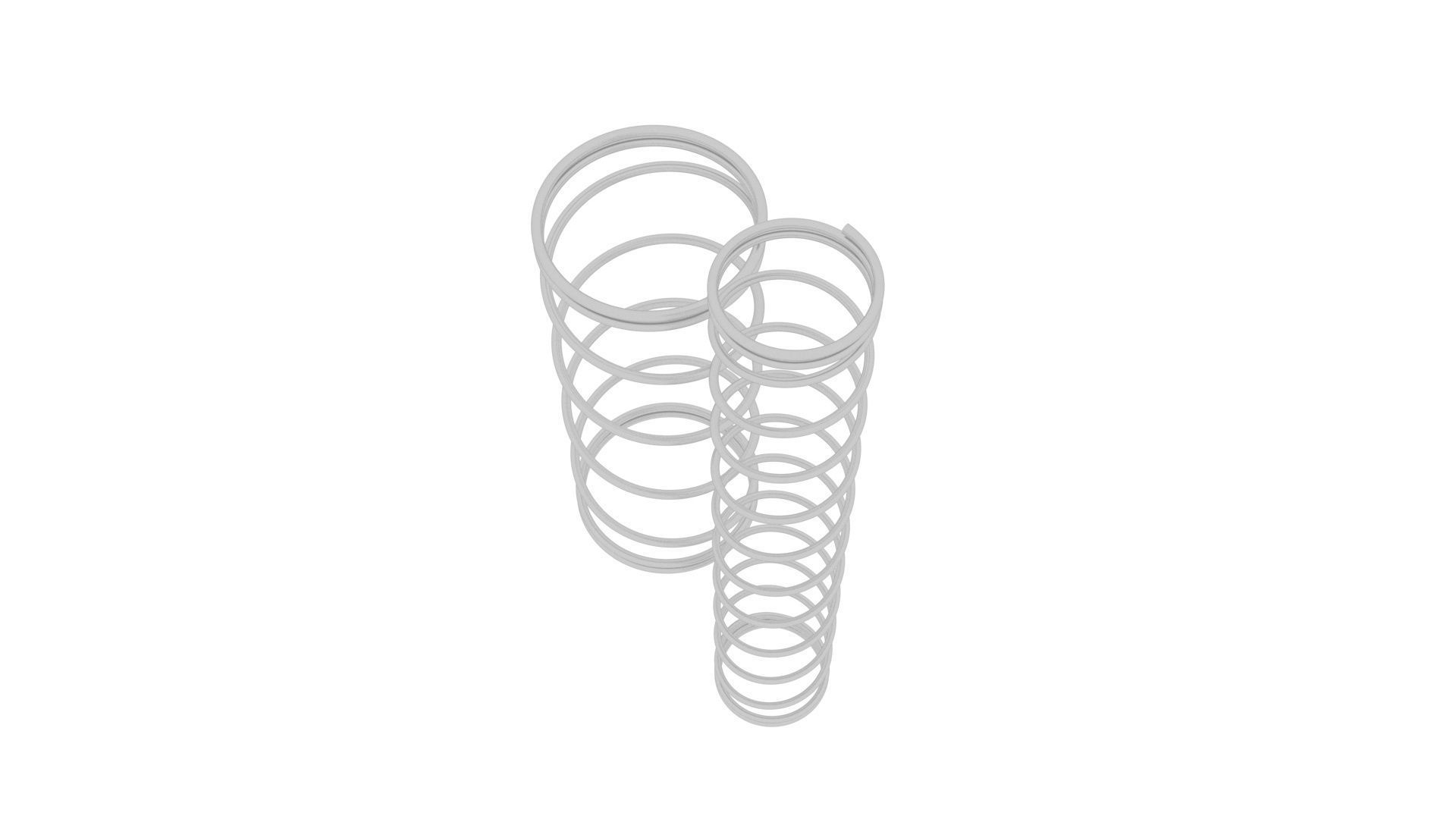 Pen Springs 3D model | CGTrader