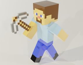 Minecraft steve 3D Models | CGTrader
