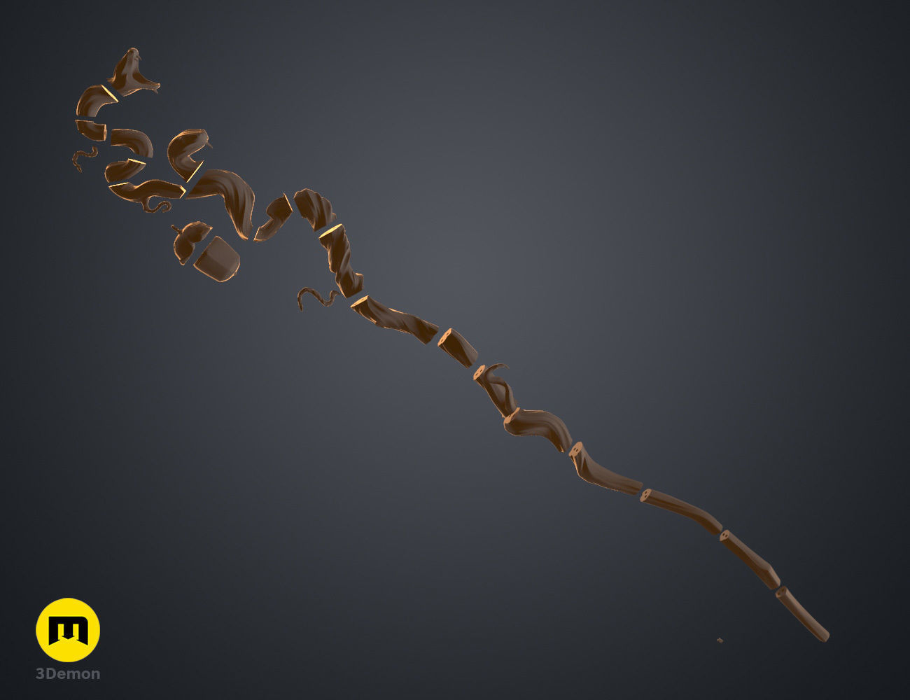 Fearne Calloway staff - Critical Role 3D model 3D printable | CGTrader