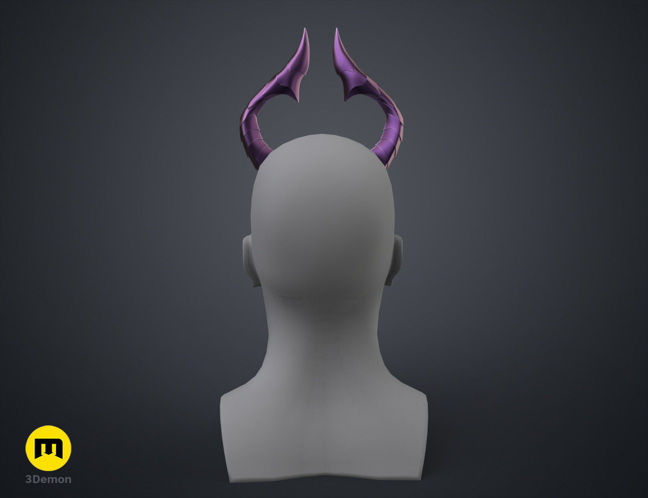 Bubis Horns - Virtual Youtuber 3D model 3D printable | CGTrader