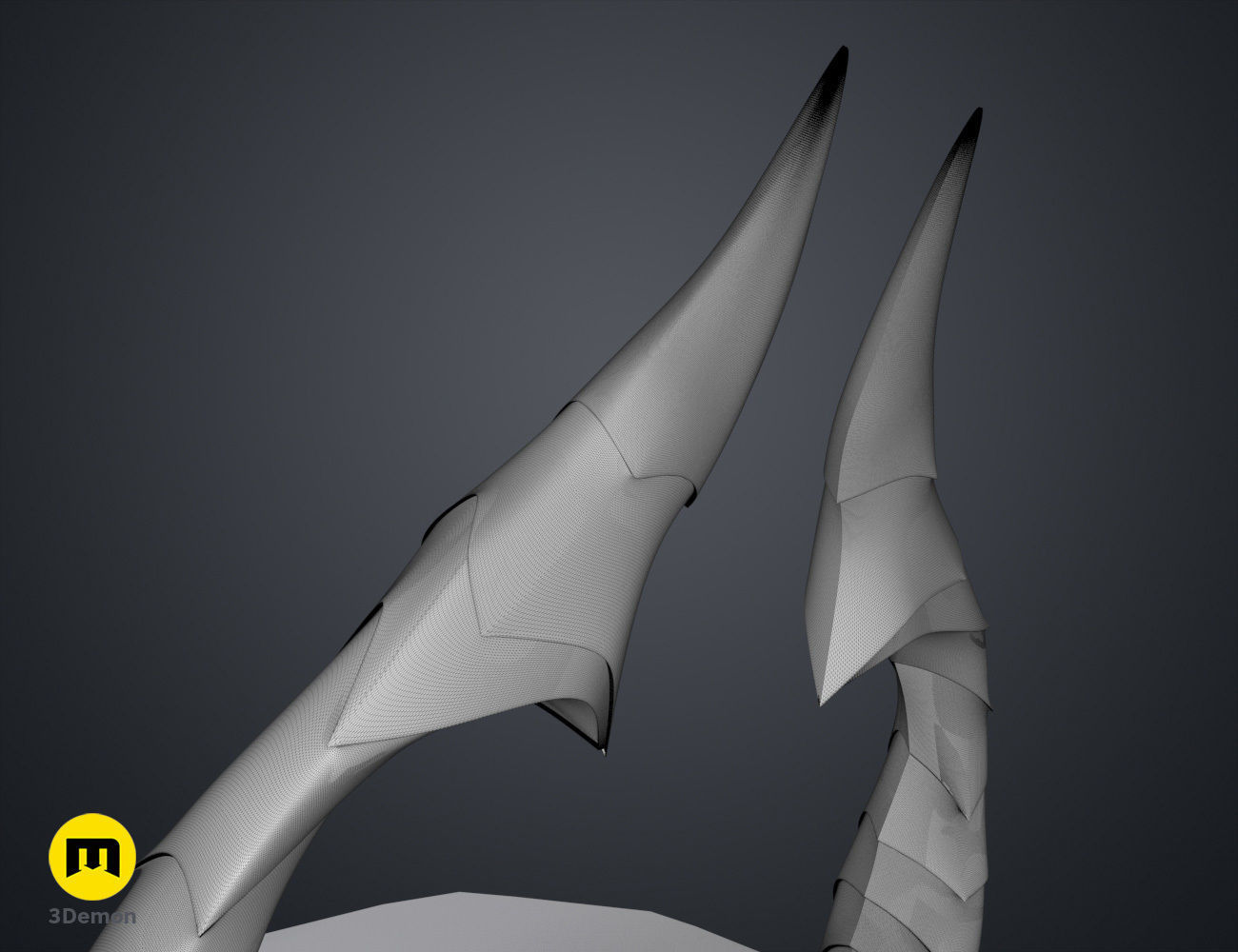 Bubis Horns - Virtual Youtuber 3D model 3D printable | CGTrader