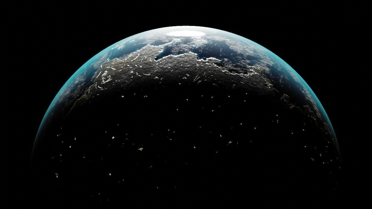3D model Earth Unleashed- A Hyper-Realistic 3D Model of Earth VR / AR ...