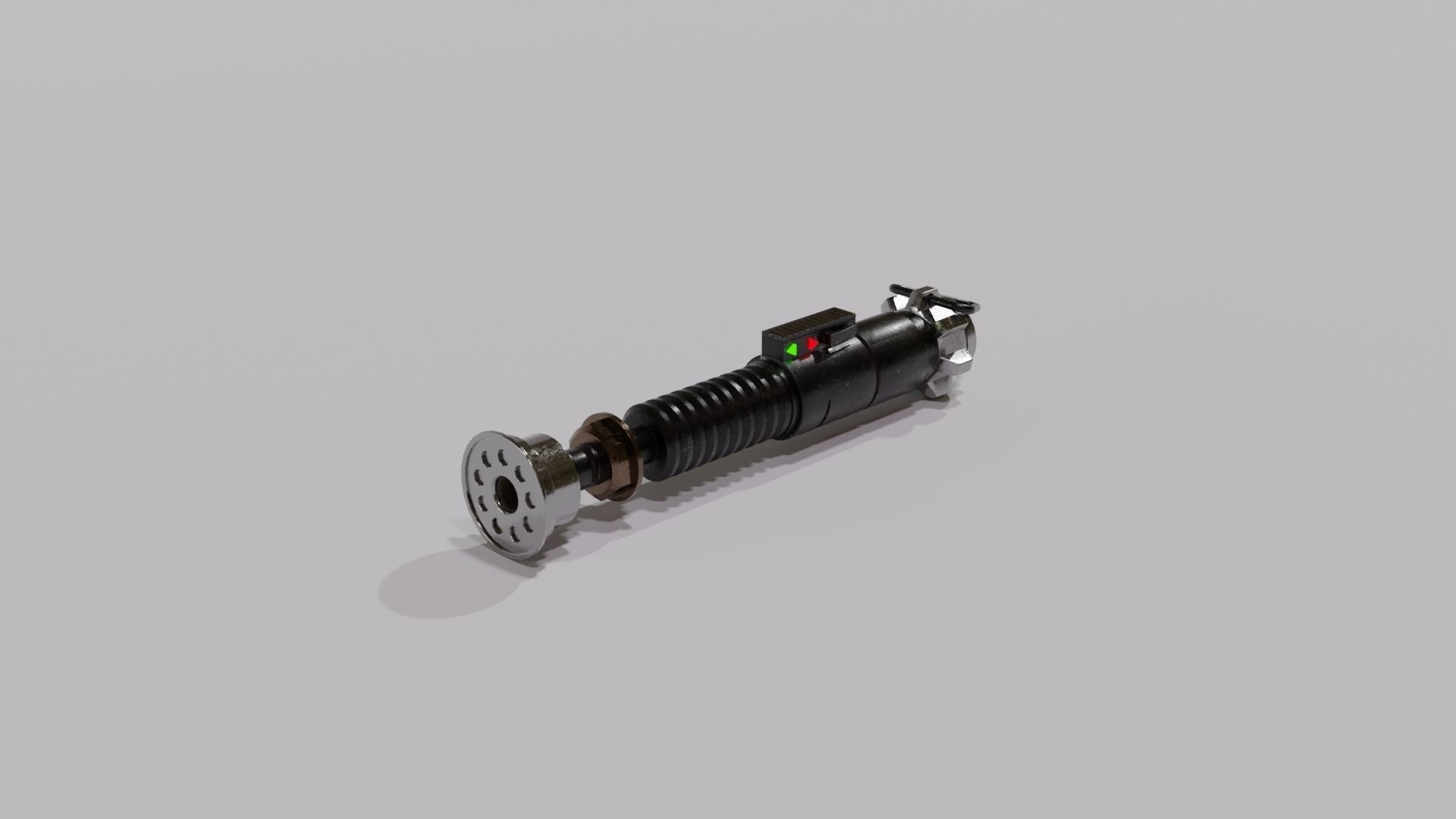 Luke Skywalkers Green Lightsaber STAR WARS 3D model | CGTrader