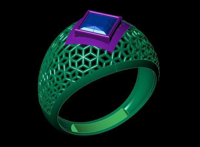 Rings 3D model 3D printable | CGTrader