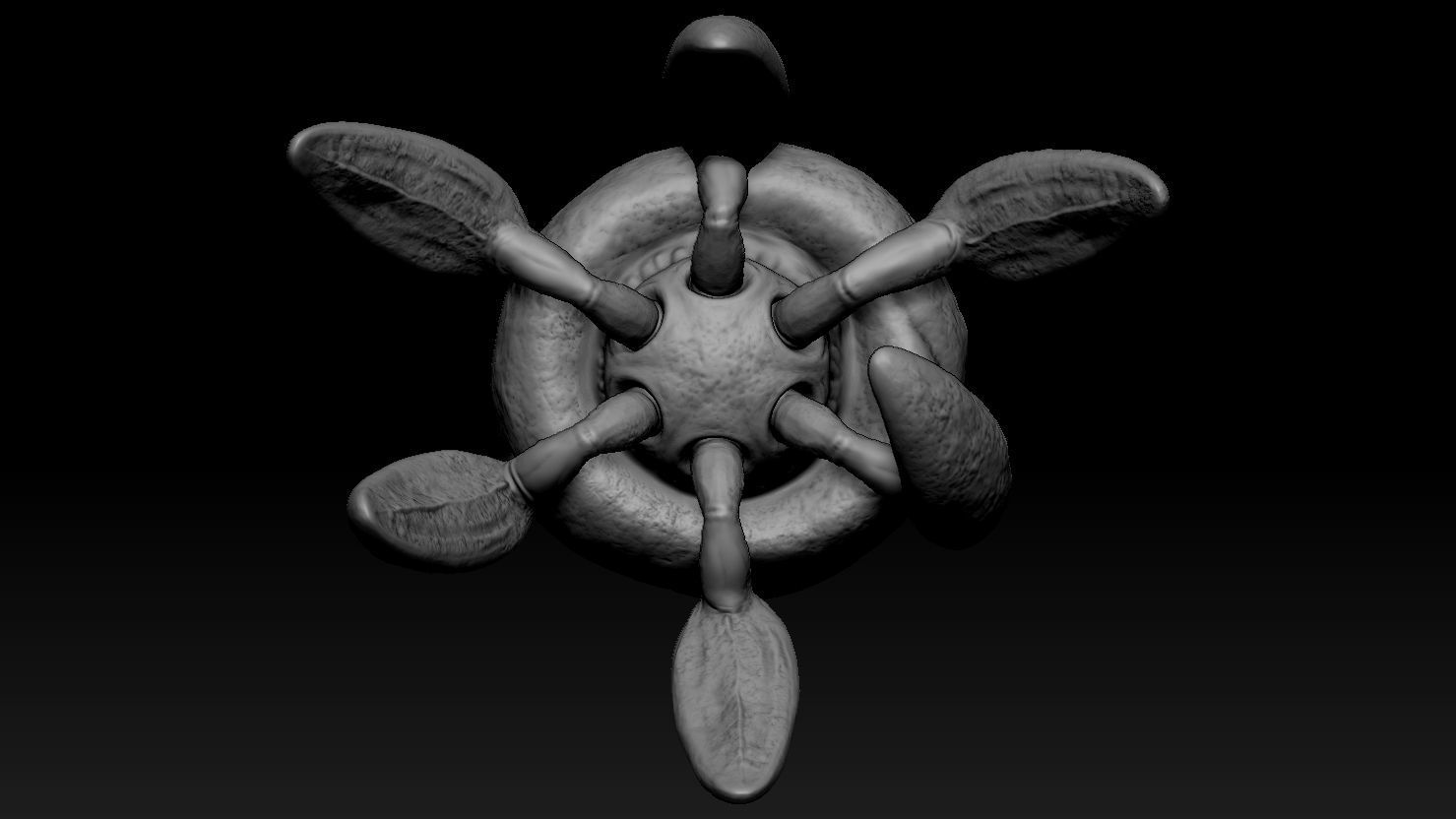 3D PRINTABLE CRAB ROCK CONIC AND SORGAN FROG CROUCH MANDALORIAN 3D ...