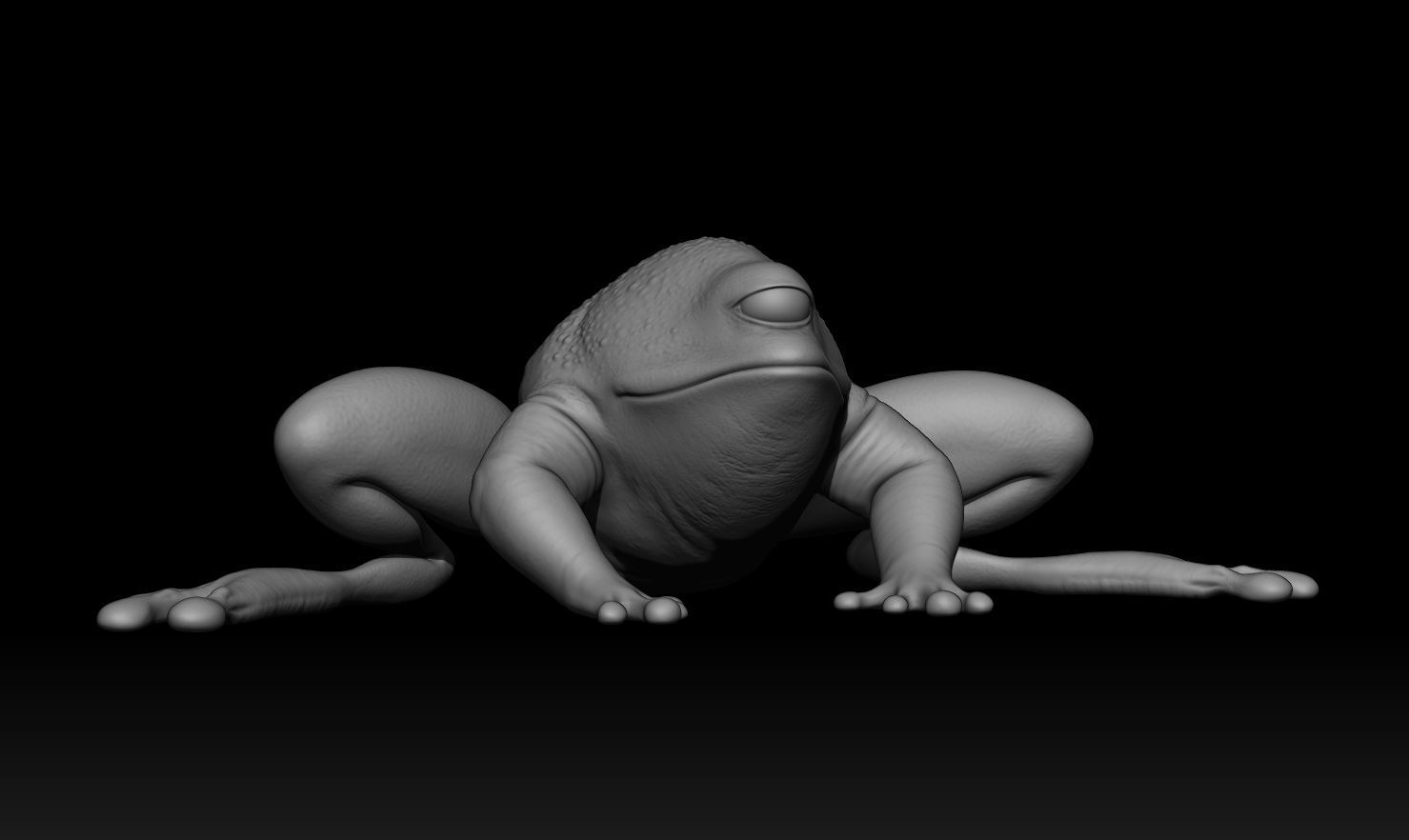3D PRINTABLE CRAB ROCK ROUND AND SORGAN FROG CROUCH MANDALORIAN 3D ...