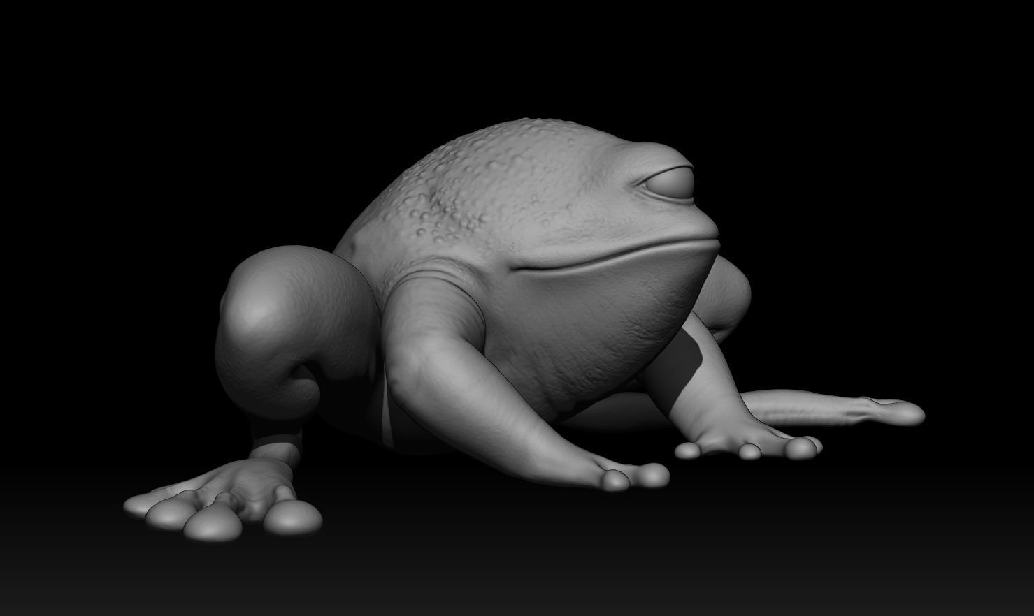 3D PRINTABLE CRAB ROCK ROUND AND SORGAN FROG CROUCH MANDALORIAN 3D ...