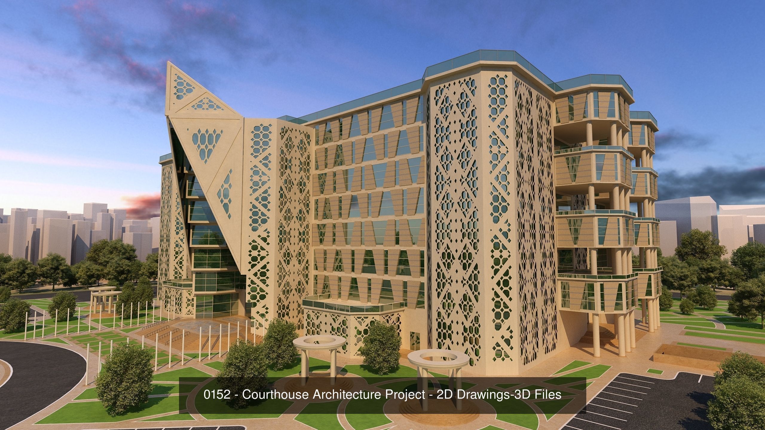 12 Architecture 3D Projects - 2D Drawings - Collection 01 | CGTrader