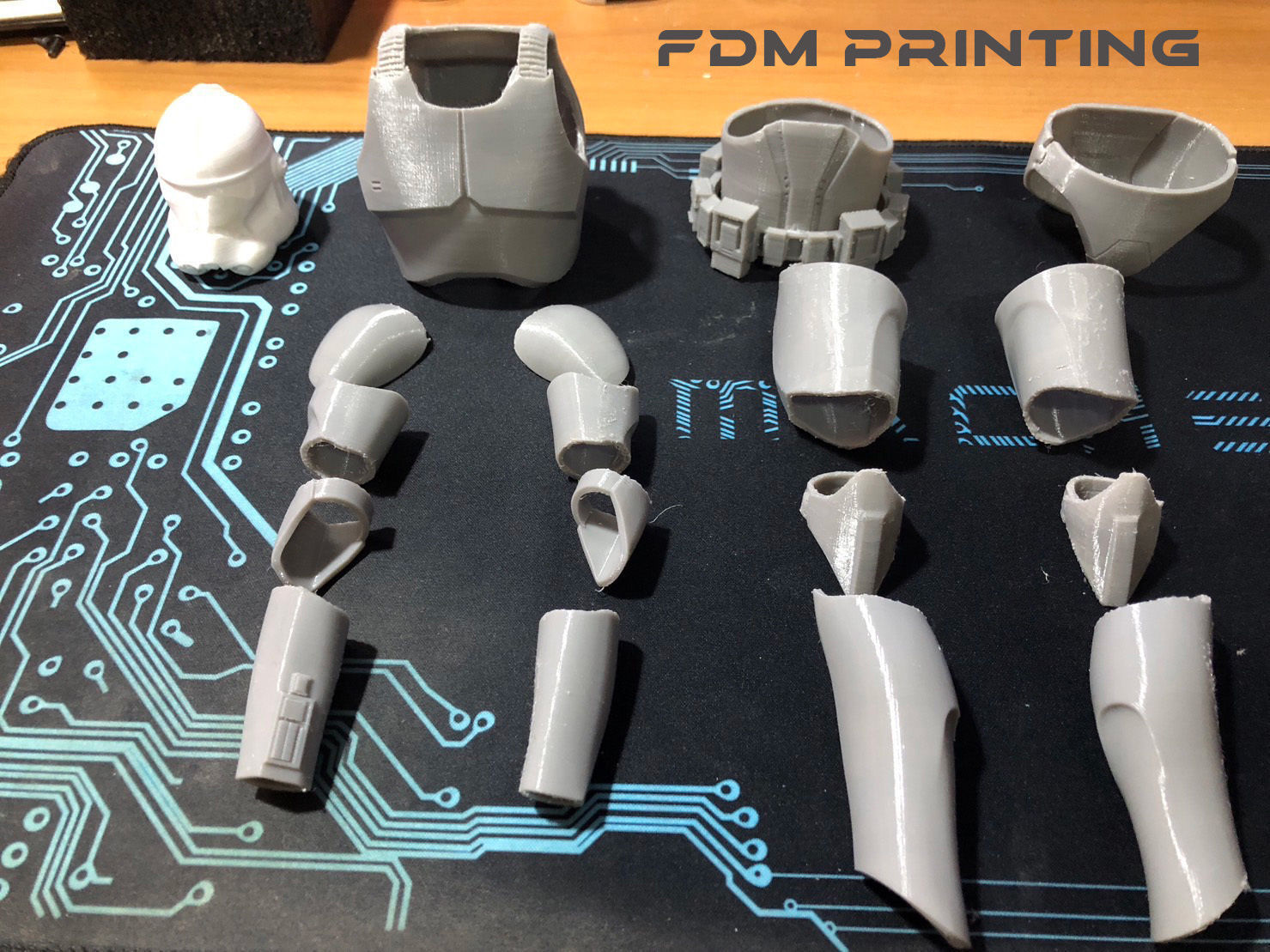 Star Wars Clone Trooper phase1 phase2 OneSix 12 inch Armor 3D model 3D printable | CGTrader