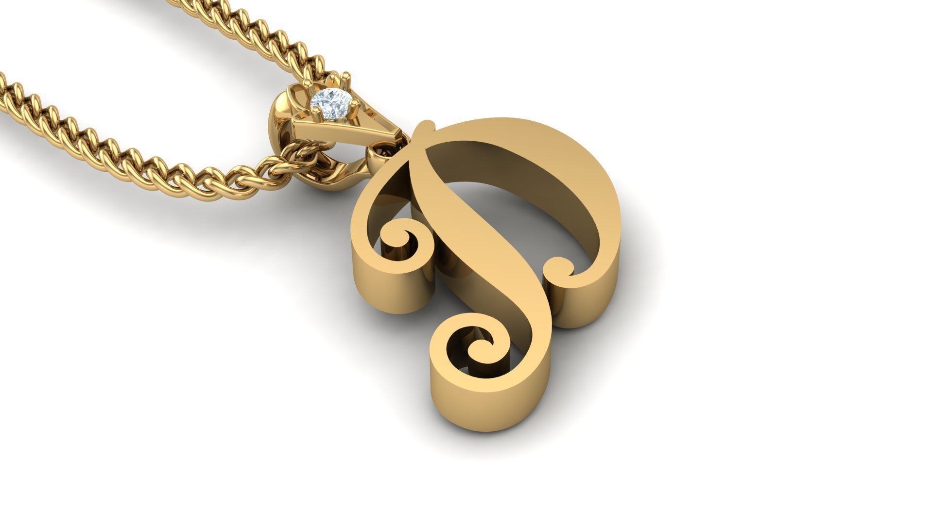 Alphabet Version 3 Letter D 3D model 3D printable | CGTrader