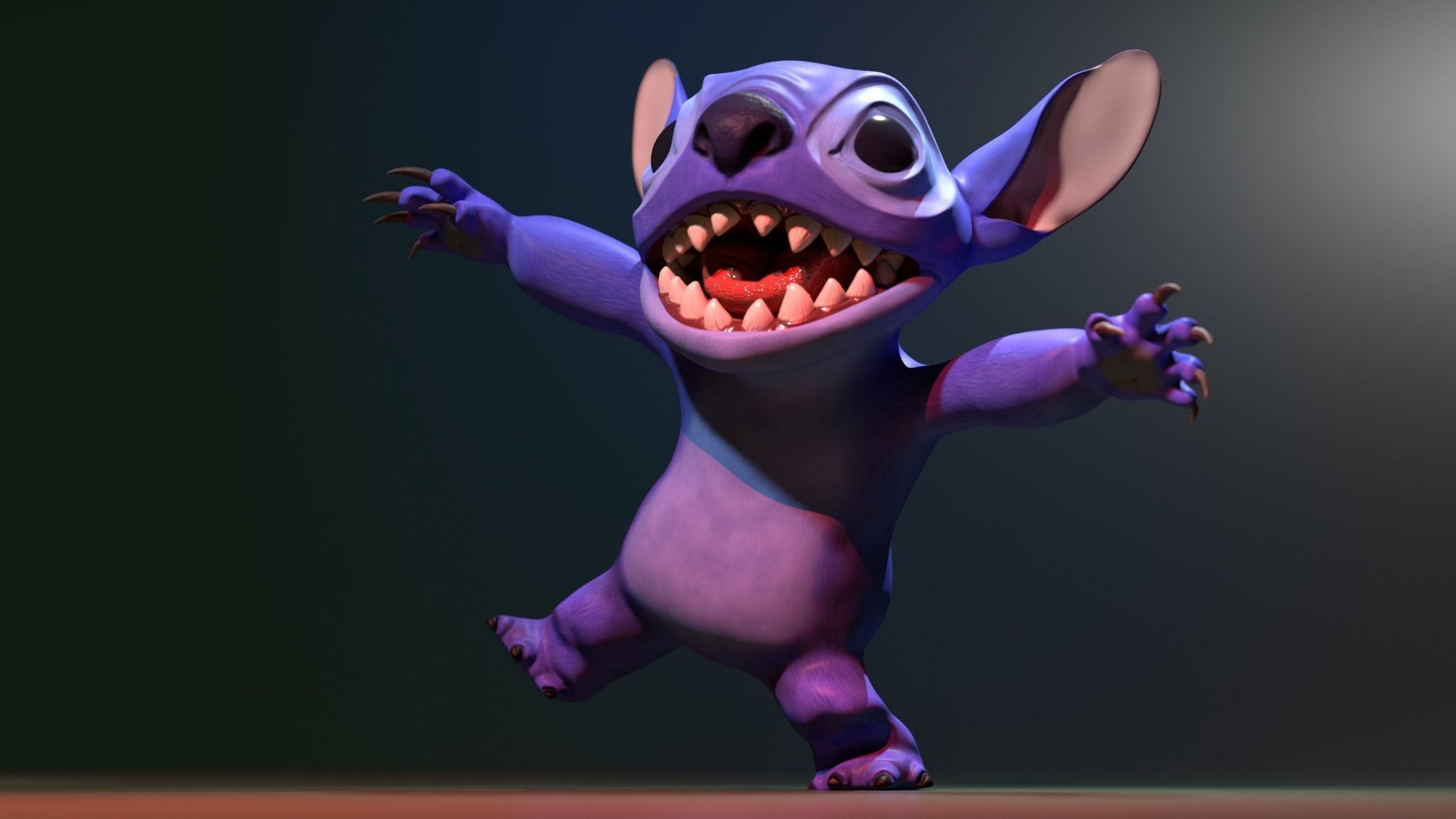 STICH 3D MODEL 3D model animated rigged | CGTrader