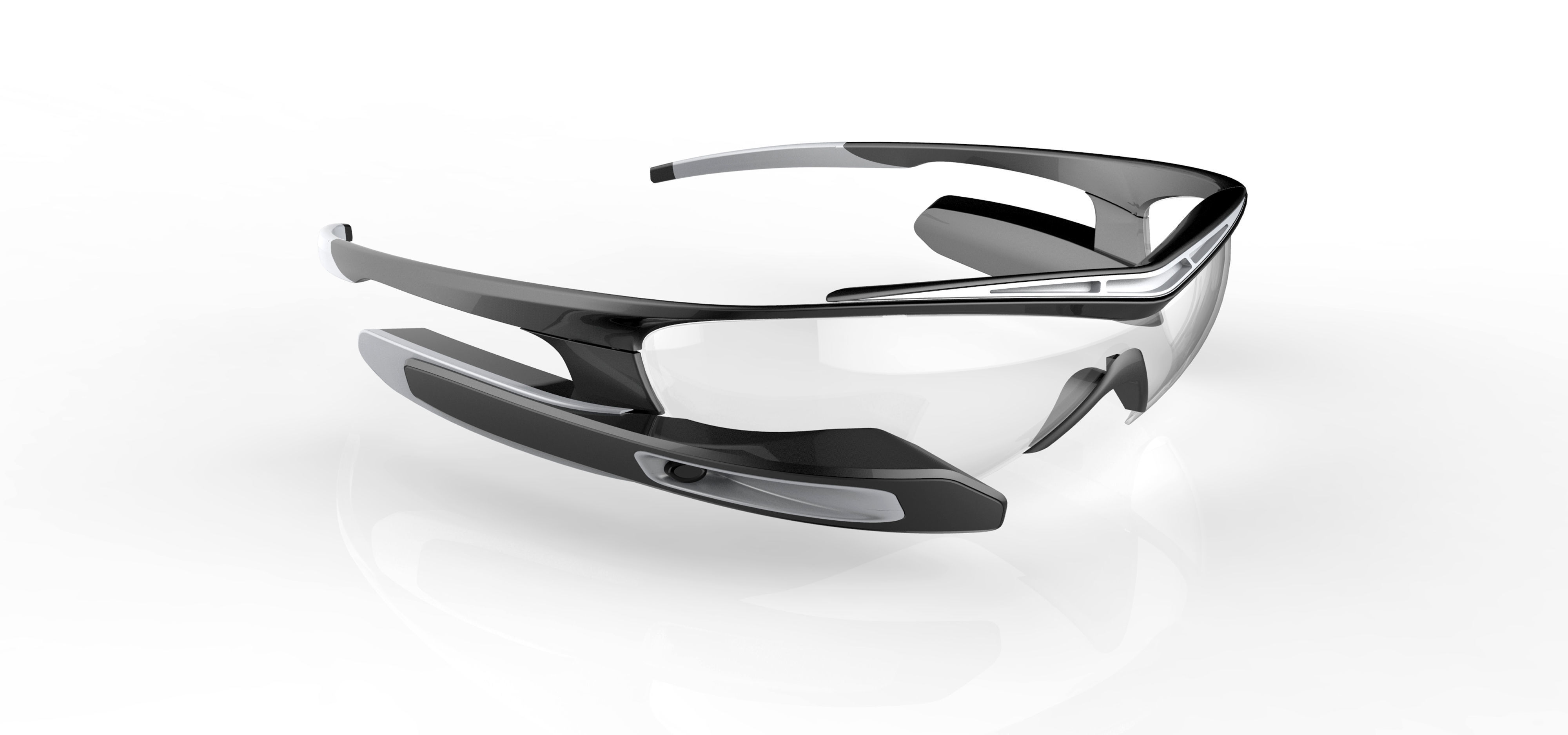 Smart science fiction Glasses 3D model 3D printable | CGTrader