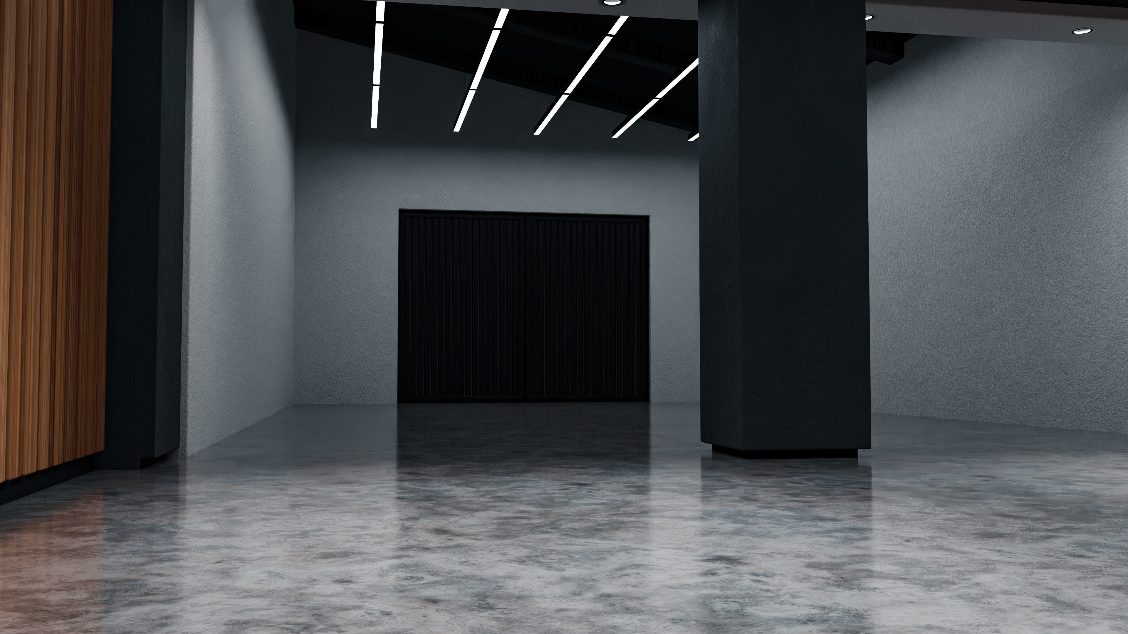 Free Garage Scene free 3D model | CGTrader