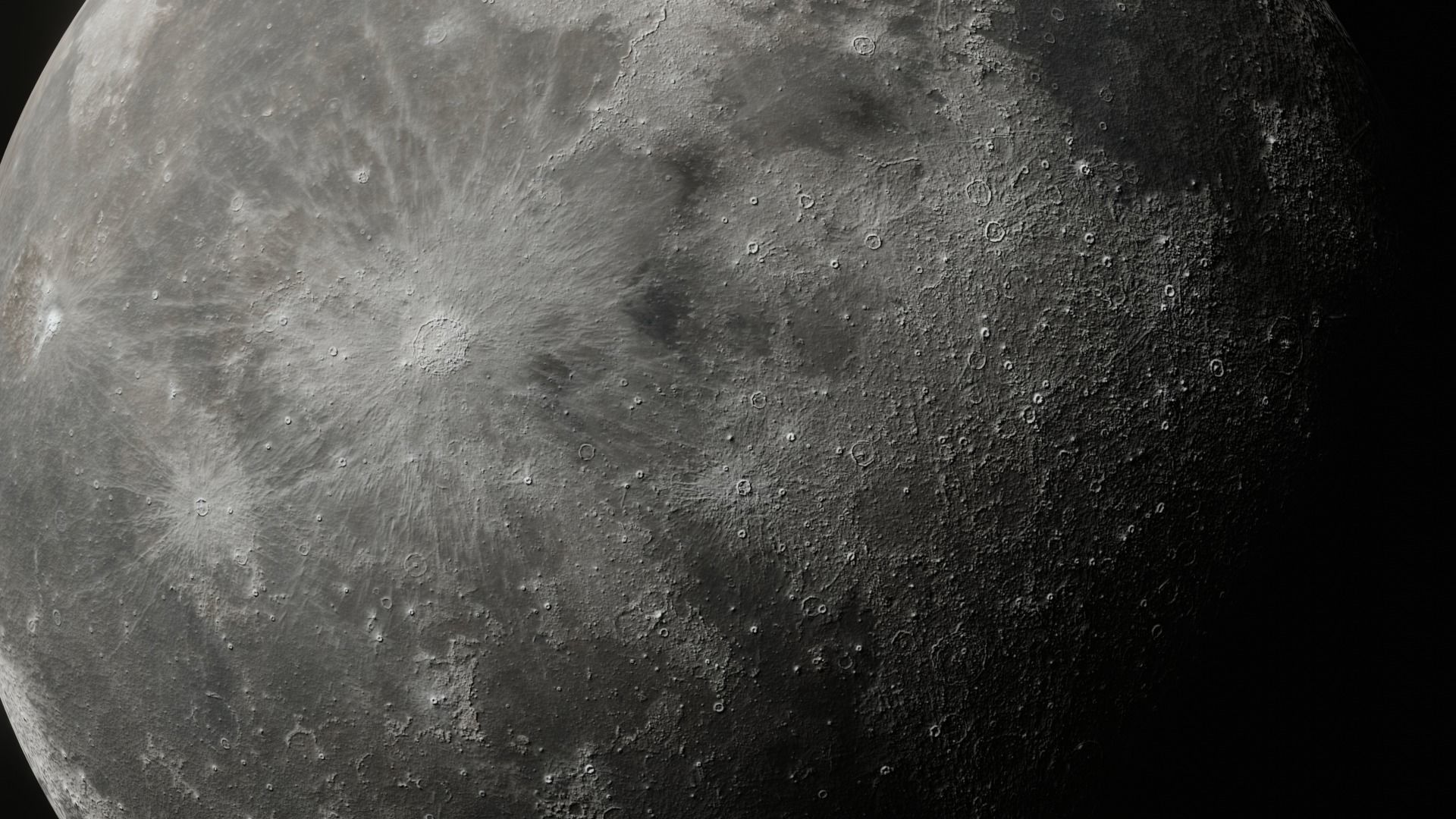 3D model Lunar Sphere A Realistic 3D Model of the Moon VR / AR / low ...