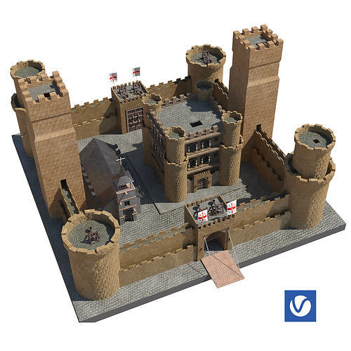 Medieval Castle Blueprints