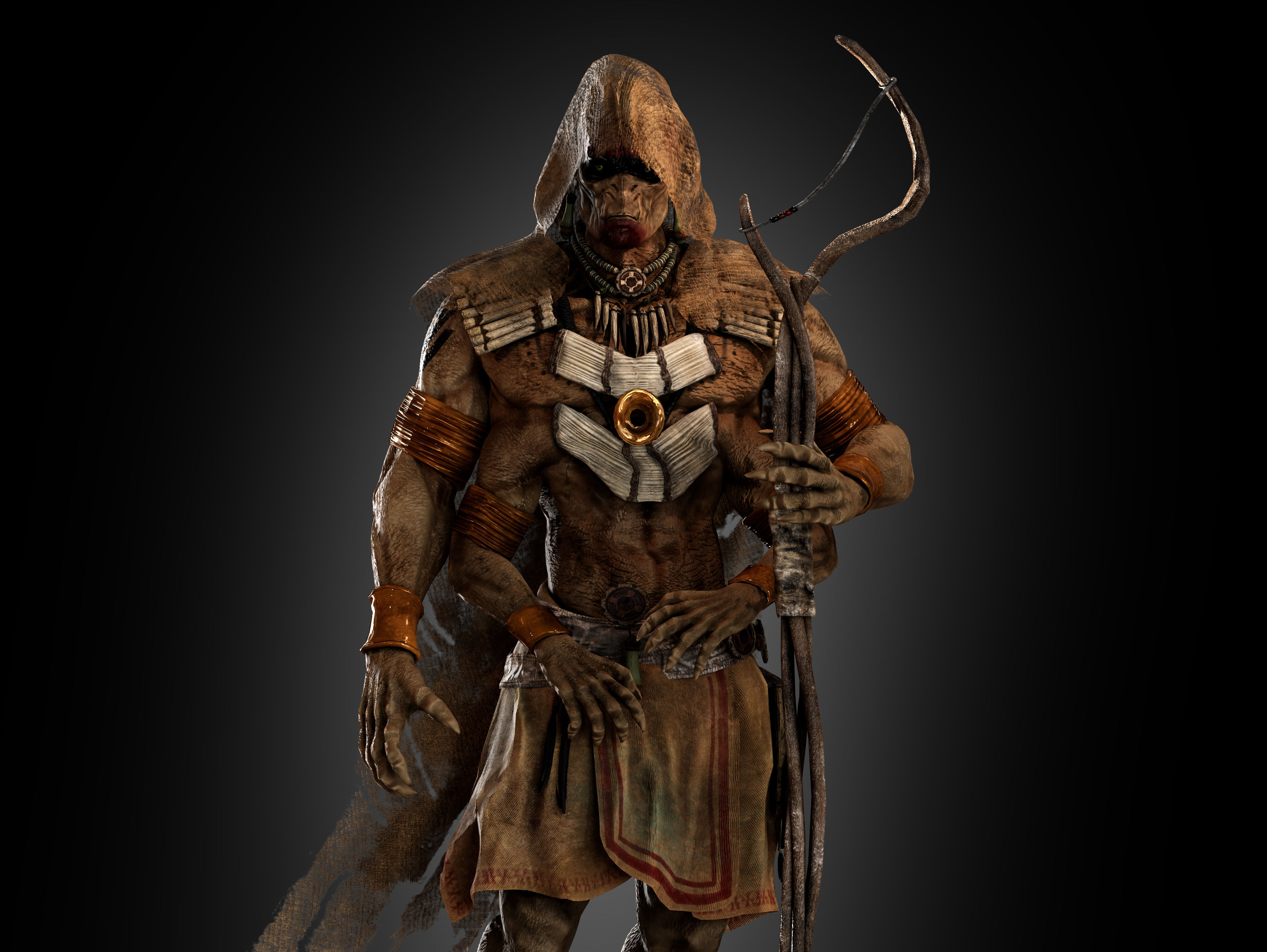 3D model Native Alien VR / AR / low-poly rigged | CGTrader