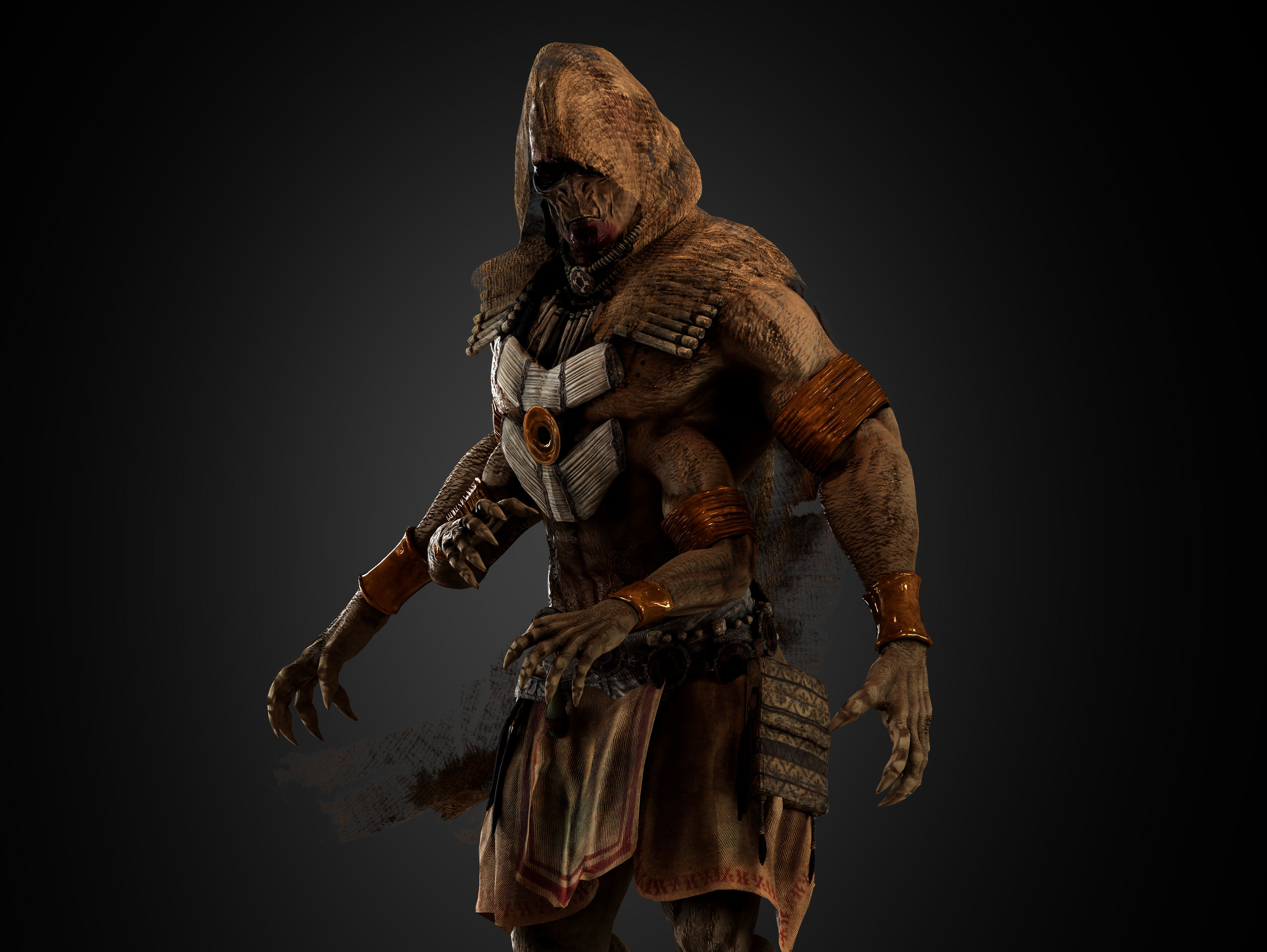 3D model Native Alien VR / AR / low-poly rigged | CGTrader