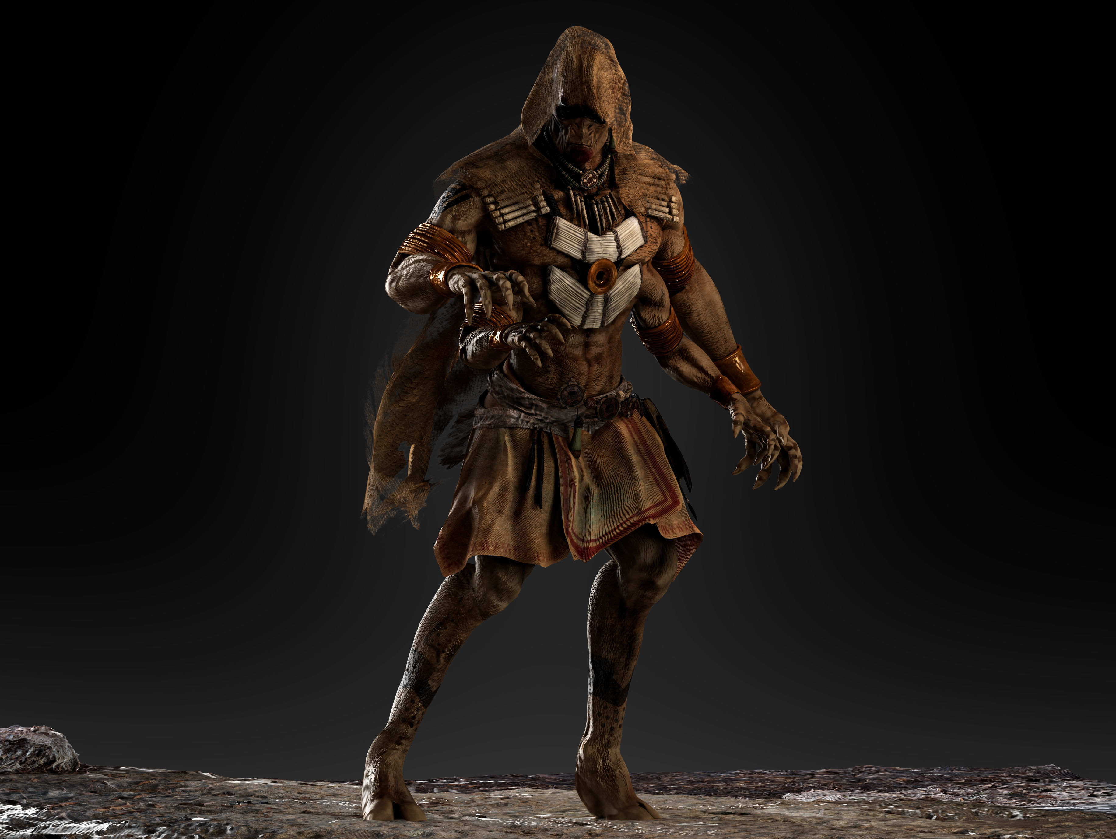 3D model Native Alien VR / AR / low-poly rigged | CGTrader