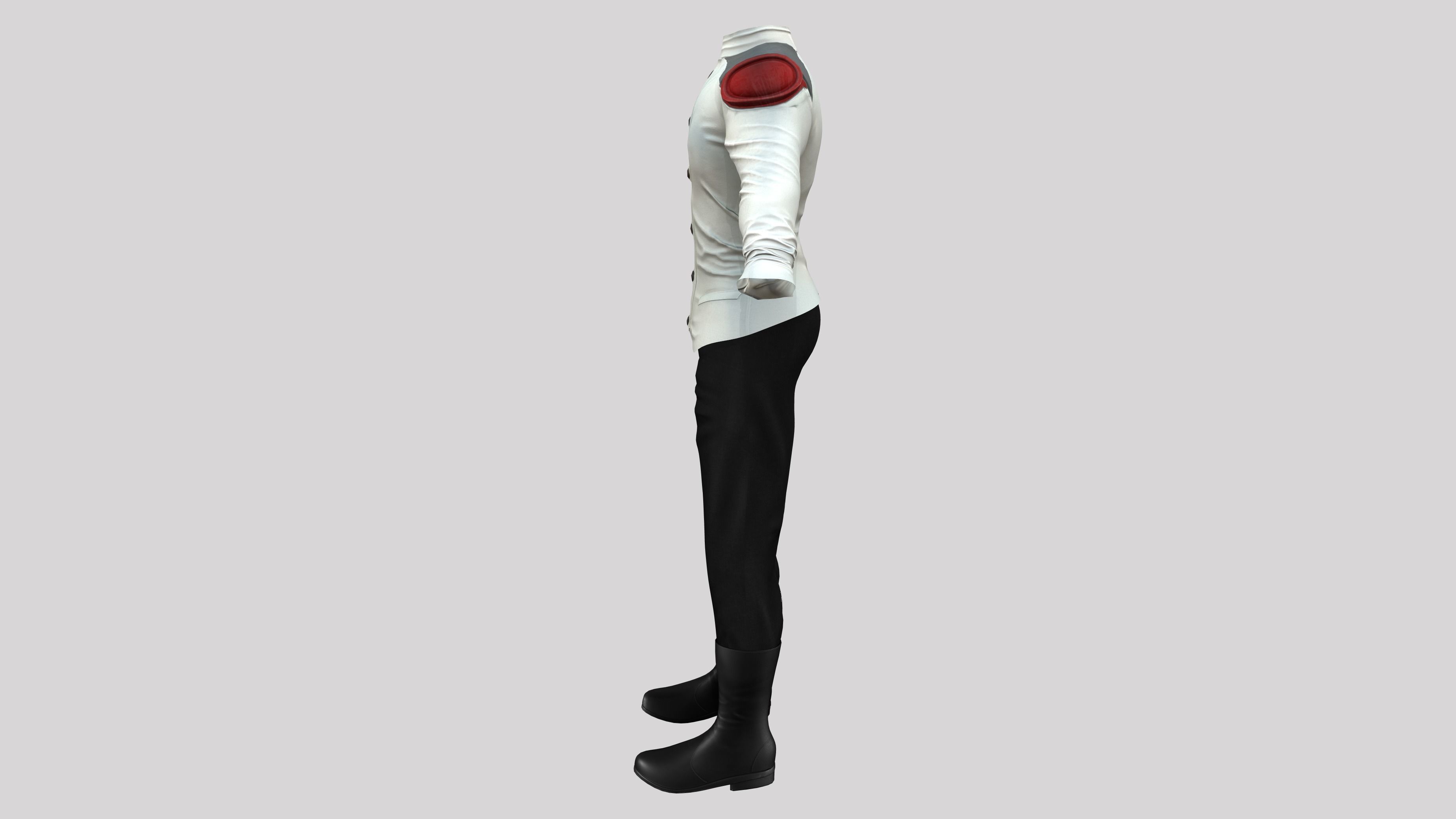 3D model Mens Space Agent Outfit VR / AR / low-poly | CGTrader