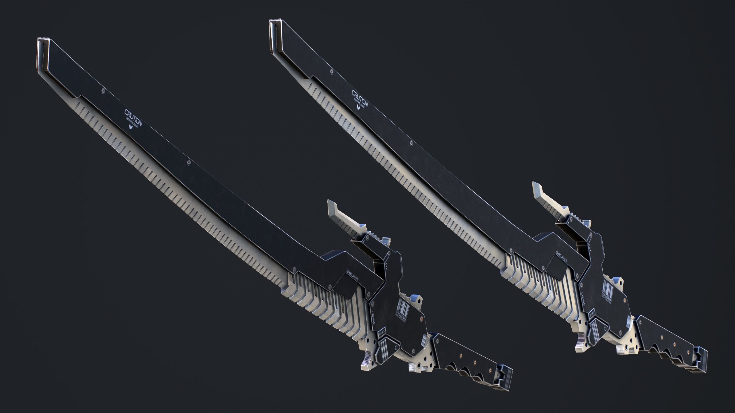 3D model Armor Breaker sword VR / AR / low-poly | CGTrader
