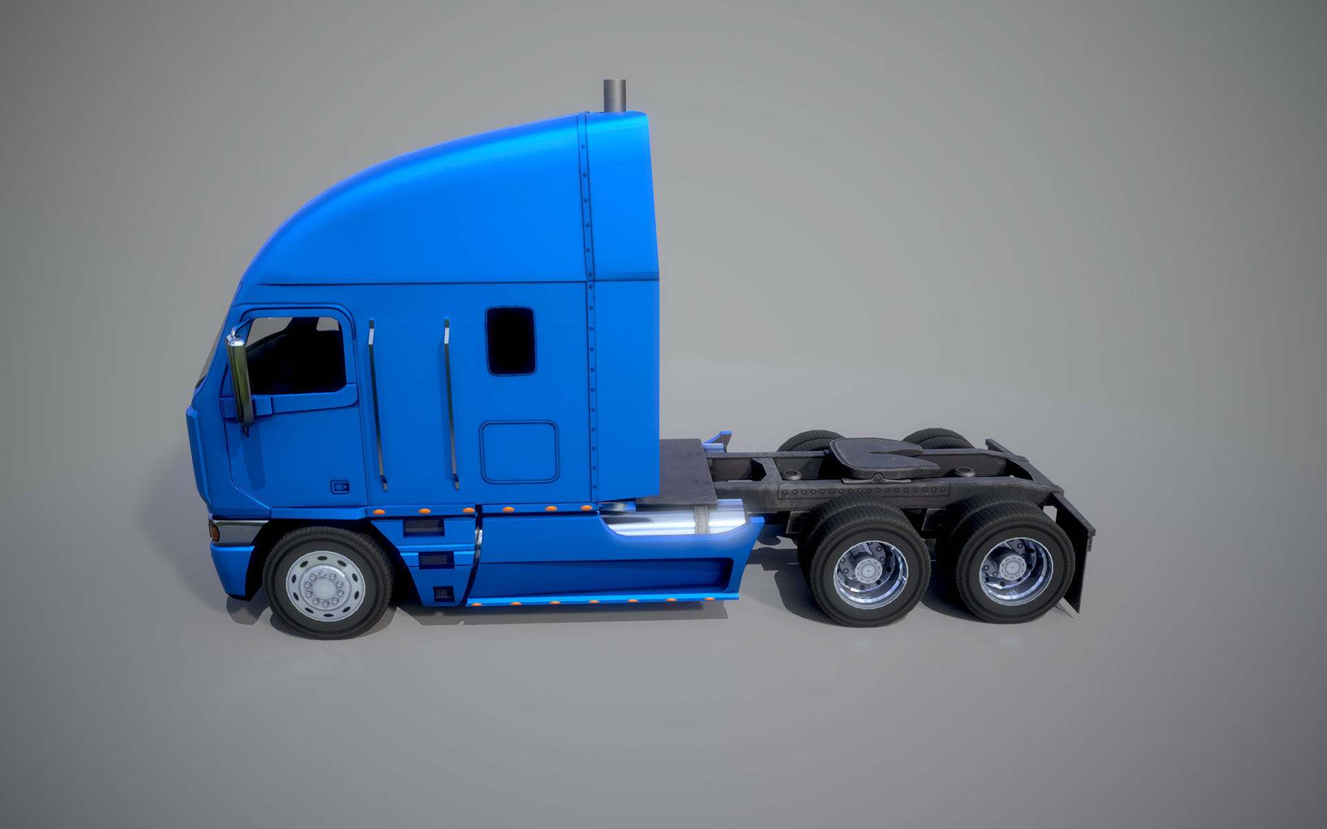 3D model American Truck 10 and upgrades - Mobile Asset Low-poly 3D ...