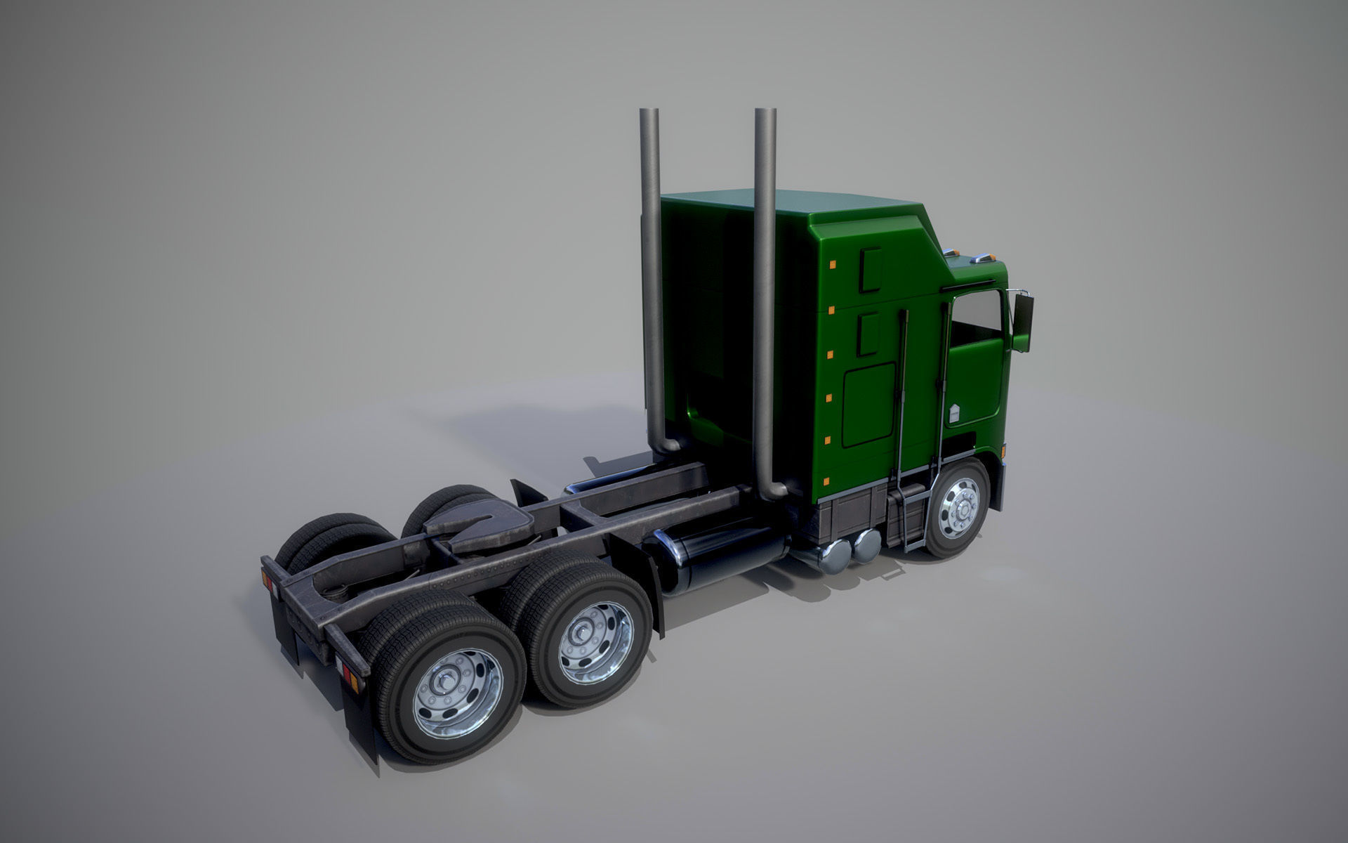3D model American Truck 11 and upgrades - Mobile Asset Low-poly 3D ...