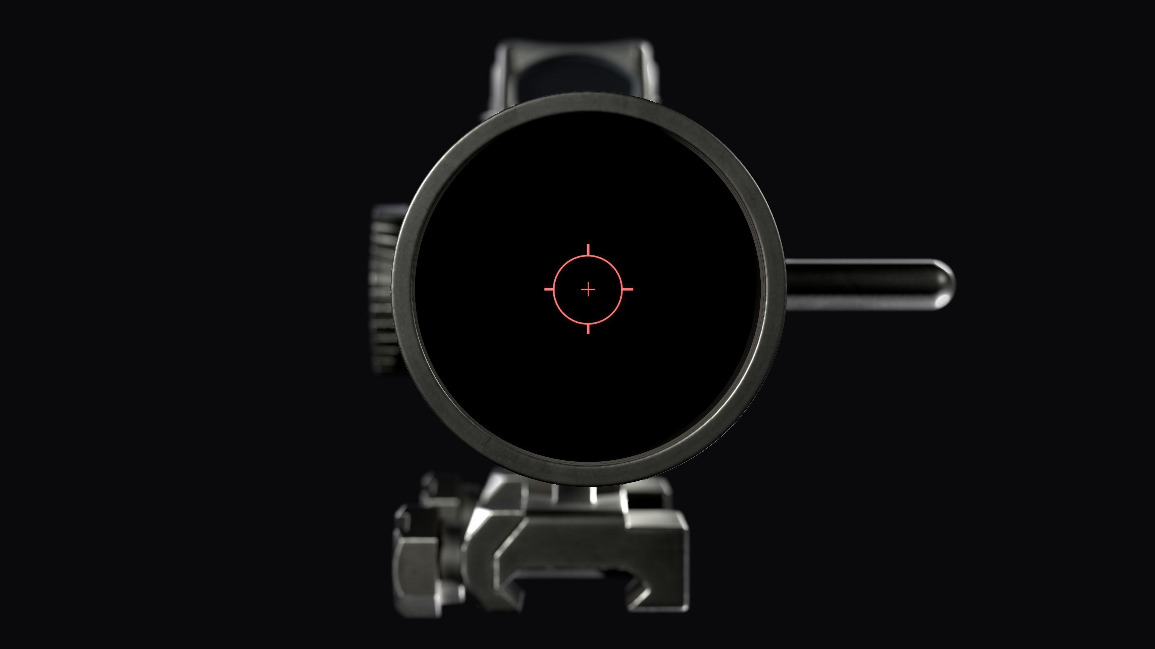 EOTech Variable Optic with TRIJICON RMR red dot sight 3D Model ...