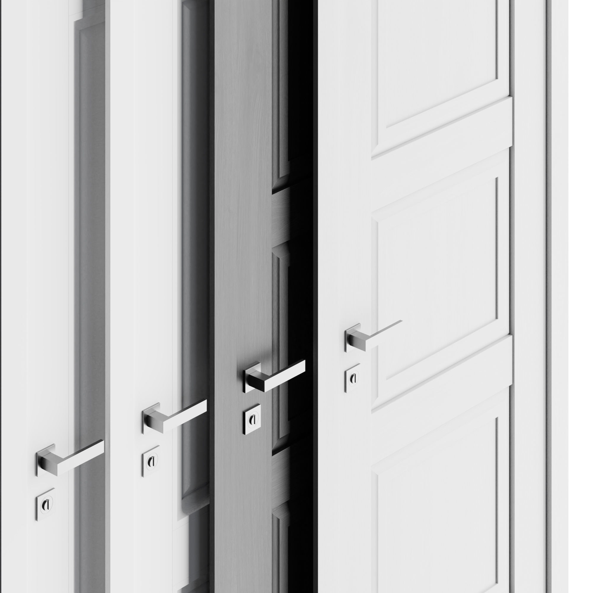 Interior doors 023 3D model | CGTrader