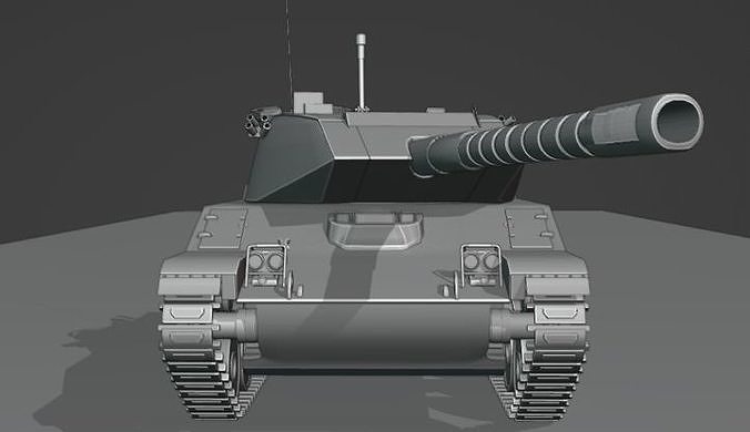 stingray tank 3D model | CGTrader
